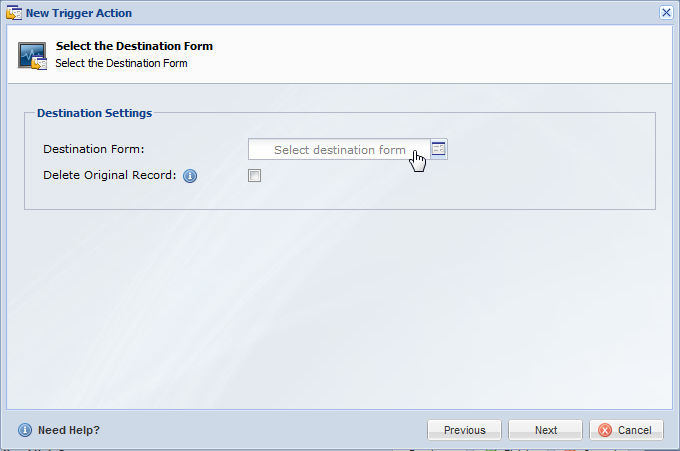 Trigger Action - Transfer Record to Another Table – Logiforms Help Center